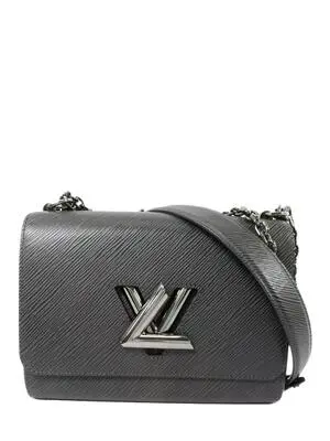 LOUIS VUITTON Twist Epi Shoulder Bag - Grey