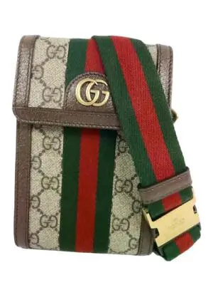 Gucci Ophidia Gg Supreme Belt Bag - Neutrals