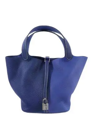 Hermès Mm Picotin Tote Bag - Blue