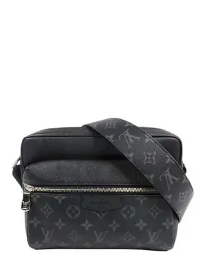 LOUIS VUITTON Louis Vuitton Monogram Eclipse Messenger Bag Black
