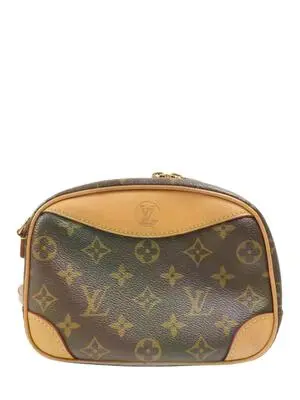 LOUIS VUITTON Mini Deauville Monogram Crossbody Bag - Brown