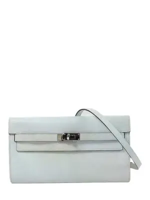 Hermès Kelly To Go Epsom Clutch Bag - Blue