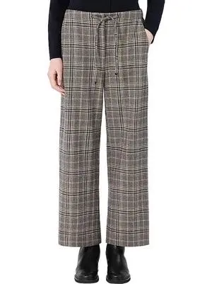MAX MARA Max Mara Smmvischio Wool Check Pants