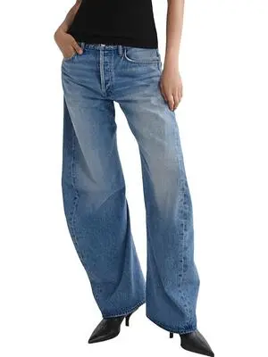 AGOLDE Agolde Spiral High Rise Curved Tapered Jeans Venture