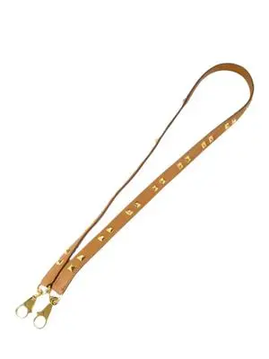 Hermès Mini Dog Carrés Bag Strap - Brown