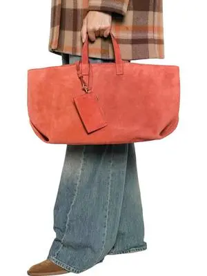 A.p.c. Drummer Suede Tote Bag - Orange
