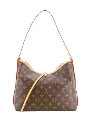 LOUIS VUITTON Carryall Monogram Canvas Pm Hobo Bag - Brown