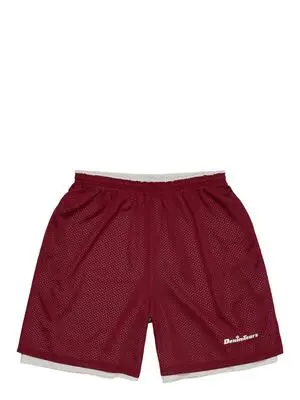 DENIM TEARS Denim Tears Double Layer Mesh Shorts Red