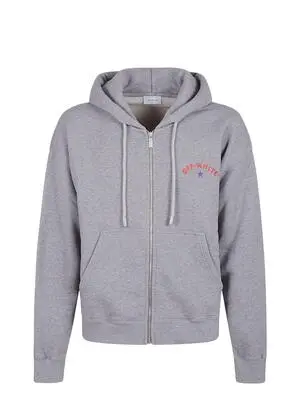 Off-White Star Arrow Zip Hoodie - Grey