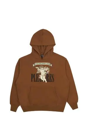 PLEASURES Suffering Hoodie - Brown