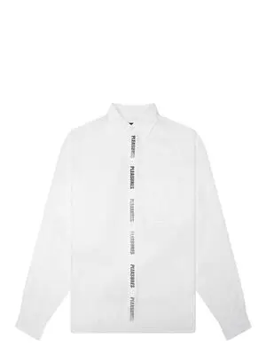PLEASURES Impact" Button-up Shirt - White