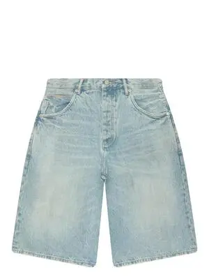 PURPLE BRAND Vintage Wash Denim Shorts - Blue