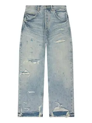 PURPLE BRAND Lucca Destroyed Jeans - Blue