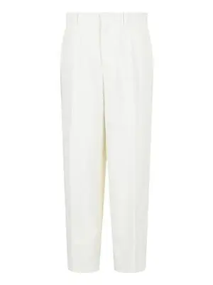 Givenchy Extra Wide Leg Trousers - White