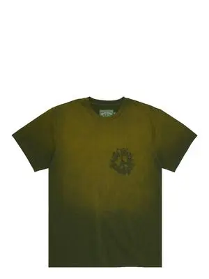 DENIM TEARS U Knockout" Graphic Tee - Green