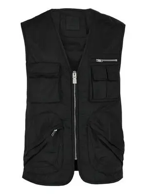 Givenchy Multi-pocket Cargo Vest - Black