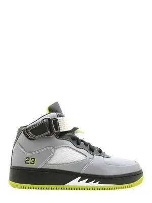 JORDAN Fusion 5 Gs High Top Sneakers - Grey