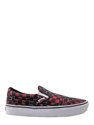 VANS Comfycush Slip-on Platform Sneakers - Red