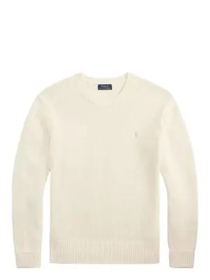 Polo Ralph Lauren Kimberly Long-sleeve Pullover - Cream