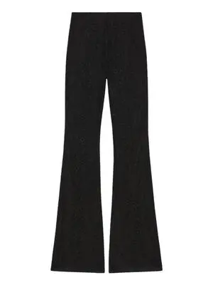 Givenchy Lace Flare Pants - Black