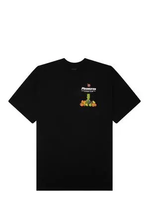 PLEASURES Fruit Graphic T-shirt - Black