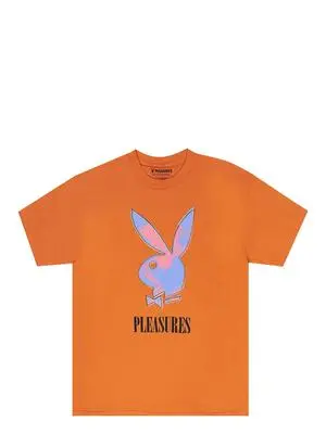 PLEASURES Graphic Print T-shirt - Orange