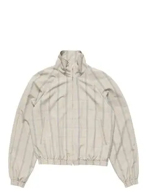 Acne Studios Acne Studios Onivia Light Pes Check Shirt Jacket Brown