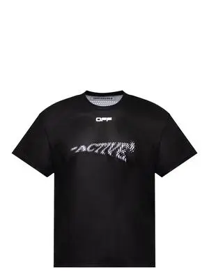 Off-White Graphic Print T-shirt - Black