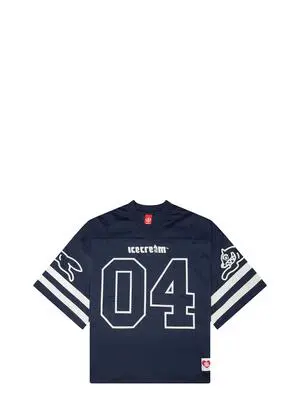 ICECREAM Eclipse' Short Sleeve Knit Jersey - Blue