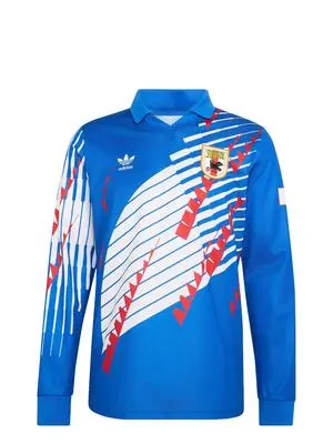 Adidas Japan 1993 Long Sleeve Jersey - Blue