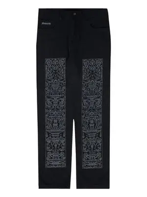 PLEASURES Friction Work Pant - Black
