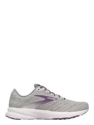 Brooks Wmns Launch 7 Wide Purple White - Grey