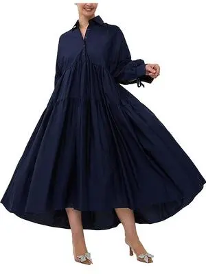 MARIELLE STOKKELAAR Charlotte Maxi Dress - Navy