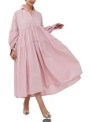 MARIELLE STOKKELAAR Charlotte Maxi Dress - Pink