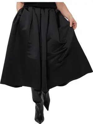 MARIELLE STOKKELAAR Maxima Skirt In Taffeta - Black