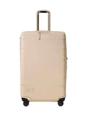 BEIS Large Check In Luggage Cover Beige