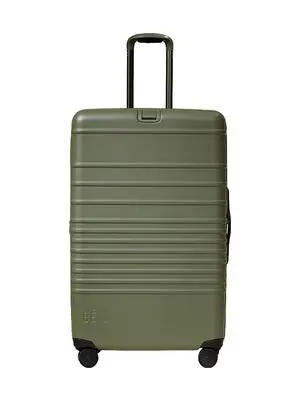 BEIS The Large Check In Roller Luggage Olive