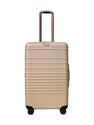 BEIS The Medium Check-in Roller Luggage - Beige