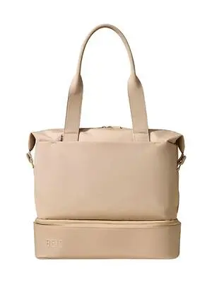 BEIS The Mini Weekender Bag - Beige
