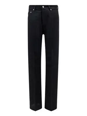 Rick Owens Wool Geth Jeans - Black