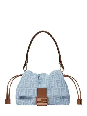 Fendi Mamma Baguette Light Denim - Blue