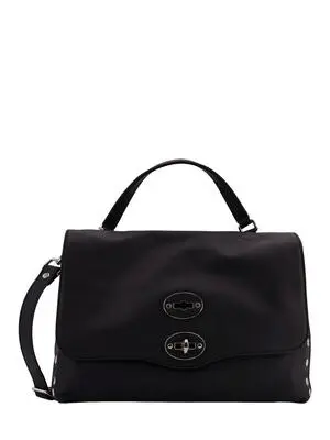 ZANELLATO Postina S Leather Bag - Black