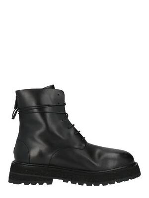 Marsèll Leather Lace-up Combat Boots - Black
