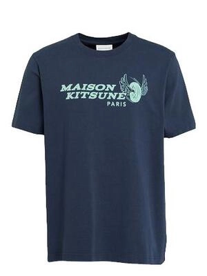 Maison Kitsuné T-shirt Size Cotton - Navy