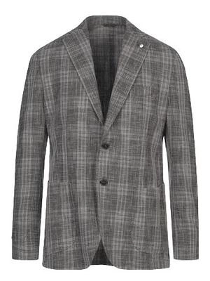 L.B.M. 1911 L. B.m. 1911 Blazer Dark Size Wool, Cotton, Polyamide, Linen - Brown