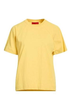 Max & Co. Cotton Linen T-shirt - Yellow