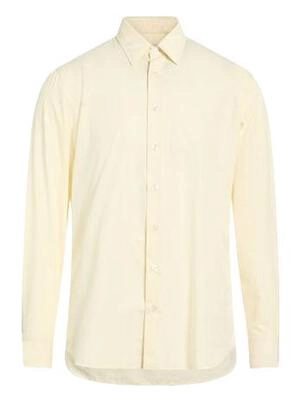 LARDINI Shirt Pastel Size Cotton - Yellow