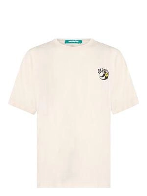 BARROW Man T-shirt Cream Size S Cotton Cream