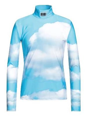 VTMNTS T-shirt Size Polyamide, Elastane - Blue