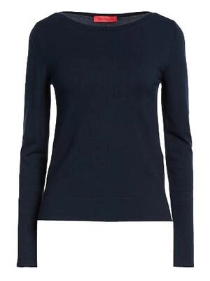 Max & Co. Long Sleeve Boat Neck Sweater - Navy